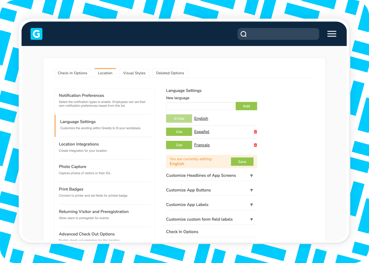 Multilingual Visitor Management System | Greetly